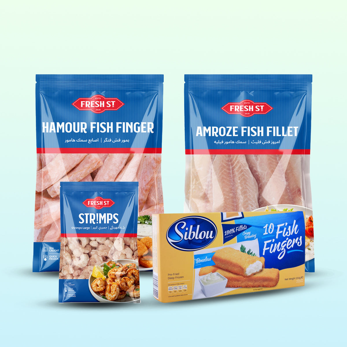 Buy Frozen Seafood Online in Pakistan | Fresh & Quality | Samrah.pk